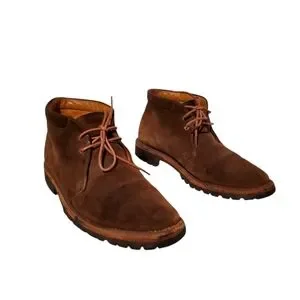 Walk-Over | Shoes | Vintage Walk Over Brown Suede Laceup Combat Ankle ...